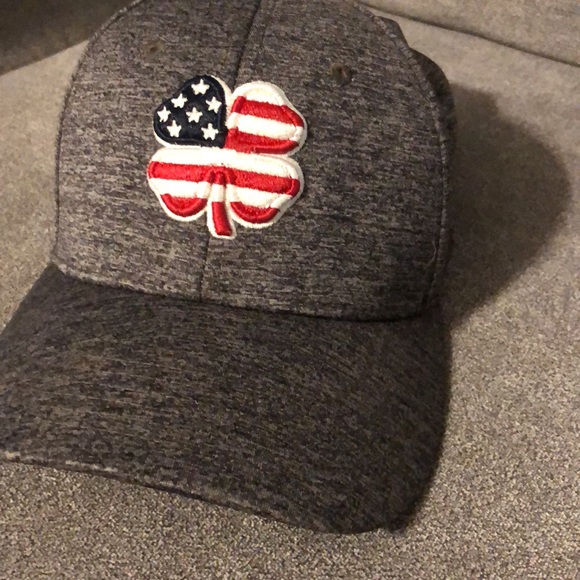 Black Clover | Accessories | Black Clover Grey Hat American Flag Clover ...